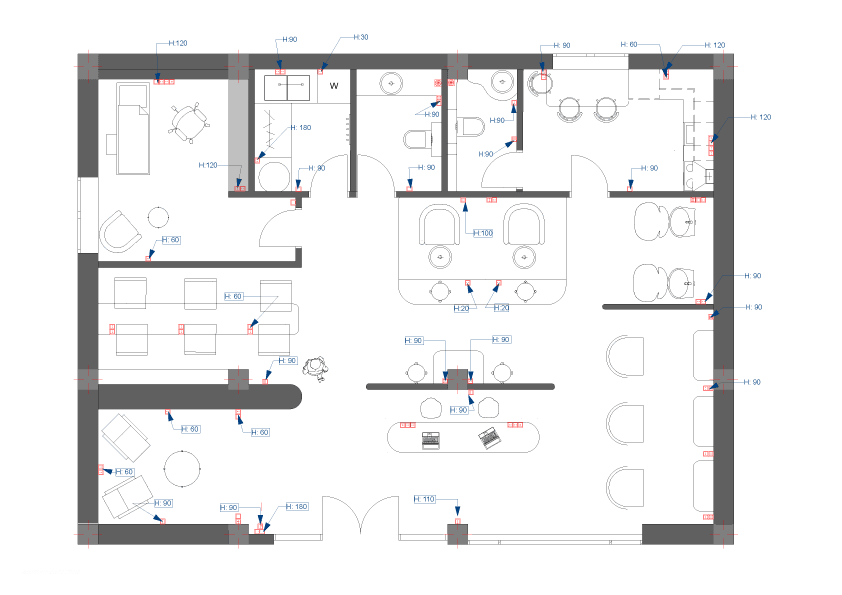 პორტფოლიო ინტერიერის დიზაინში - თამთა ბუკია